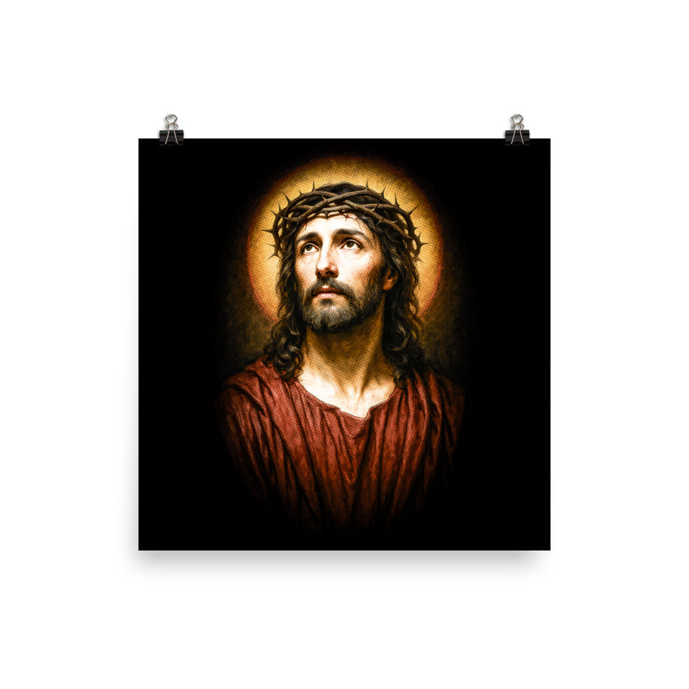 Sacred Jesus Poster – Design Stockpile