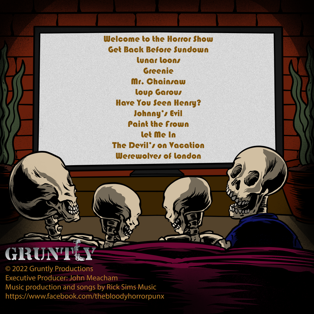 Welcome to the Horror Show (Bloody Horror Punx) CD – Design Stockpile