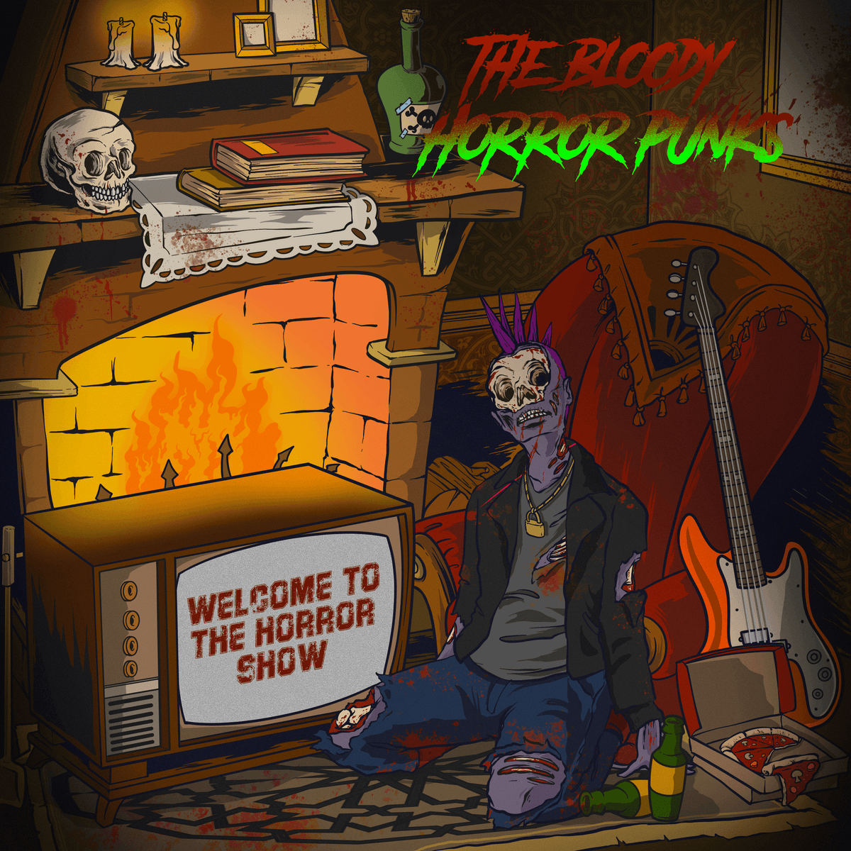 Welcome to the Horror Show (Bloody Horror Punx) CD – Design Stockpile