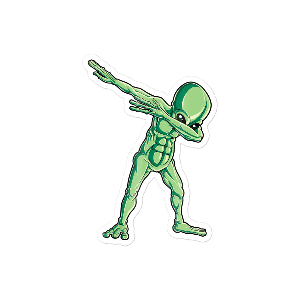 Alien Dab Bubble-free stickers – Design Stockpile