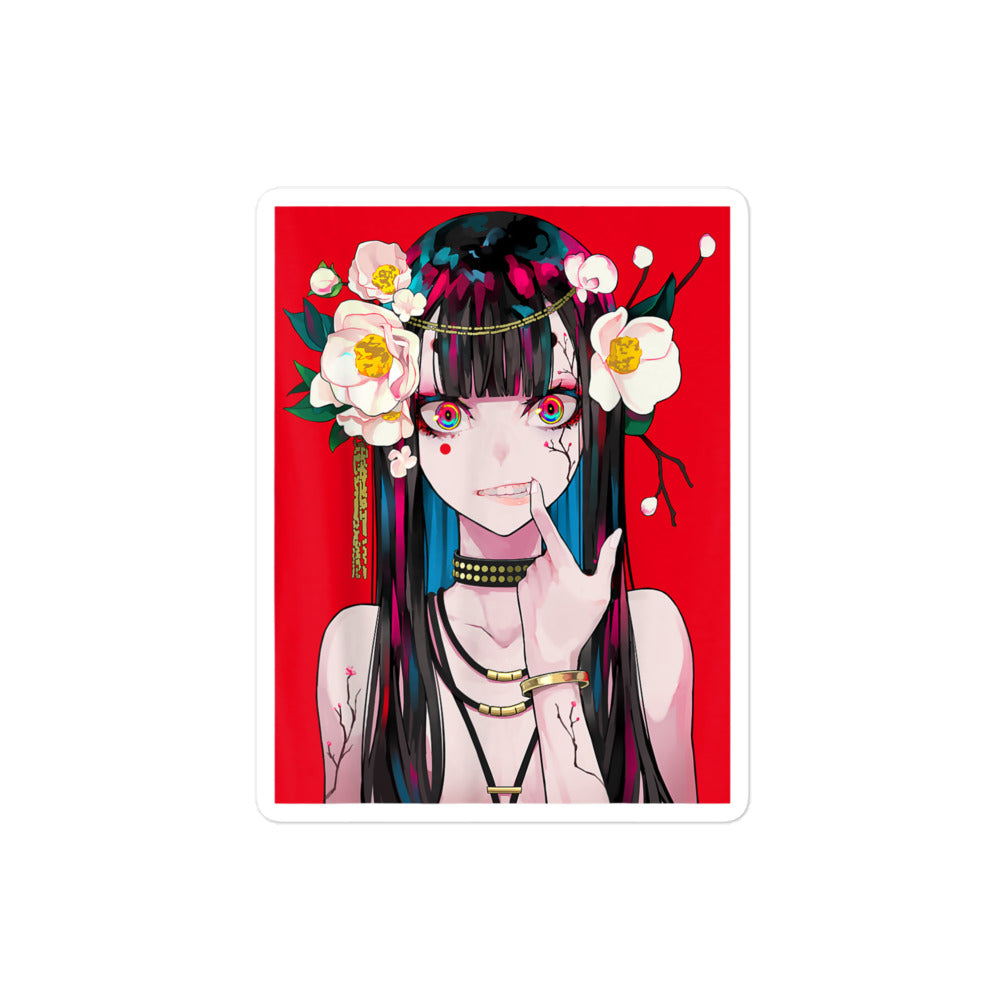 Waifu Girl 2 Bubble-free stickers – Design Stockpile